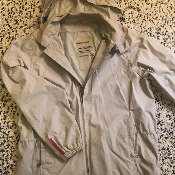 Prada | Jackets & Coats | Prada Rain Coat | Poshmark